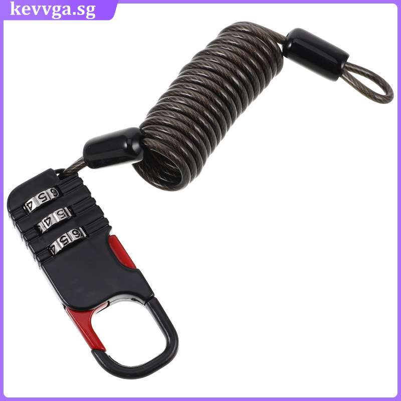 💇 Versatile Assorted Color Password Lock for Bikes Motorcycles and ...