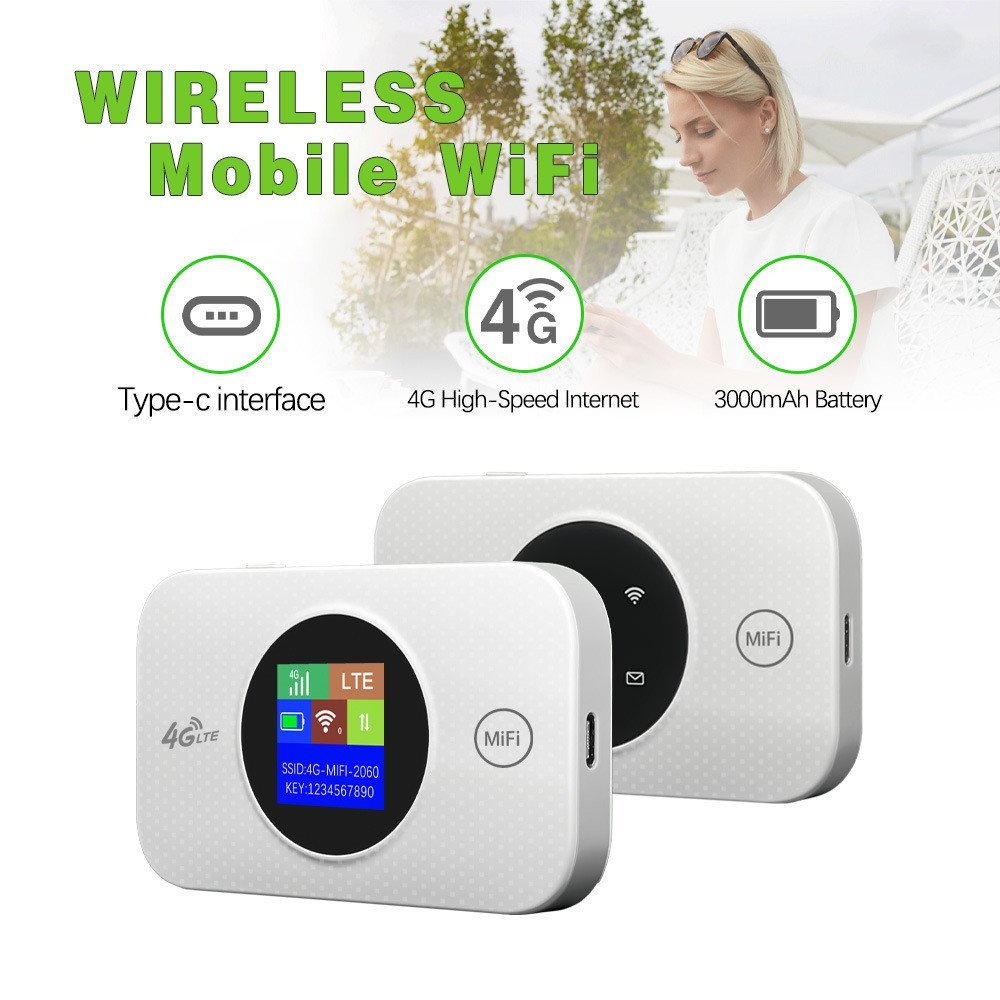 4G Customized branding LTE MIFI Carry-on WIFI Car MIFIS 5g hotspot Card ...