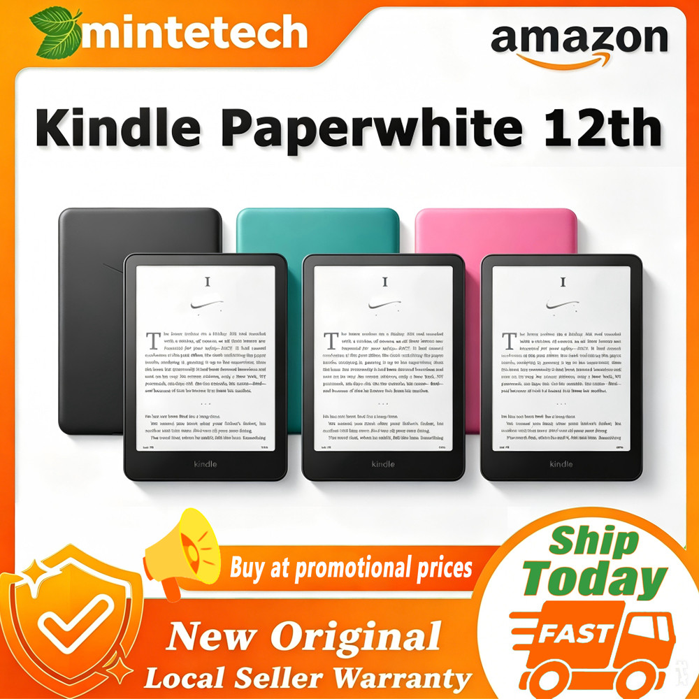 [2024] Amazon Kindle Paperwhite 6 (12th Generation) 7" Glare-free ...