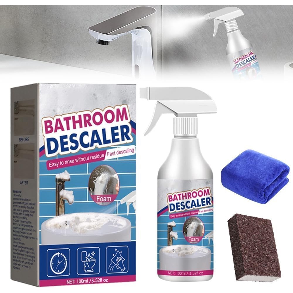 Cleaner for Stubborn Stains, Multifunctional Shower Cubicle Cleaner ...