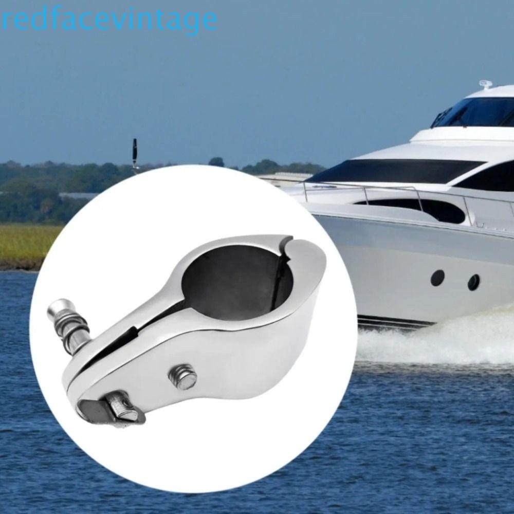 REDFACEVINTAGE Boat Top Hinged Jaw Slide Clamp, Deck Side Mount ...