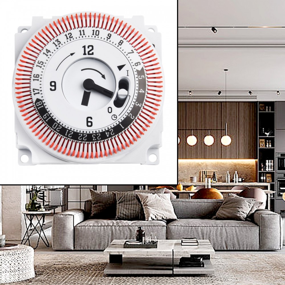 Mechanical Timer Switch for Industrial Timing Applications with 24 ...