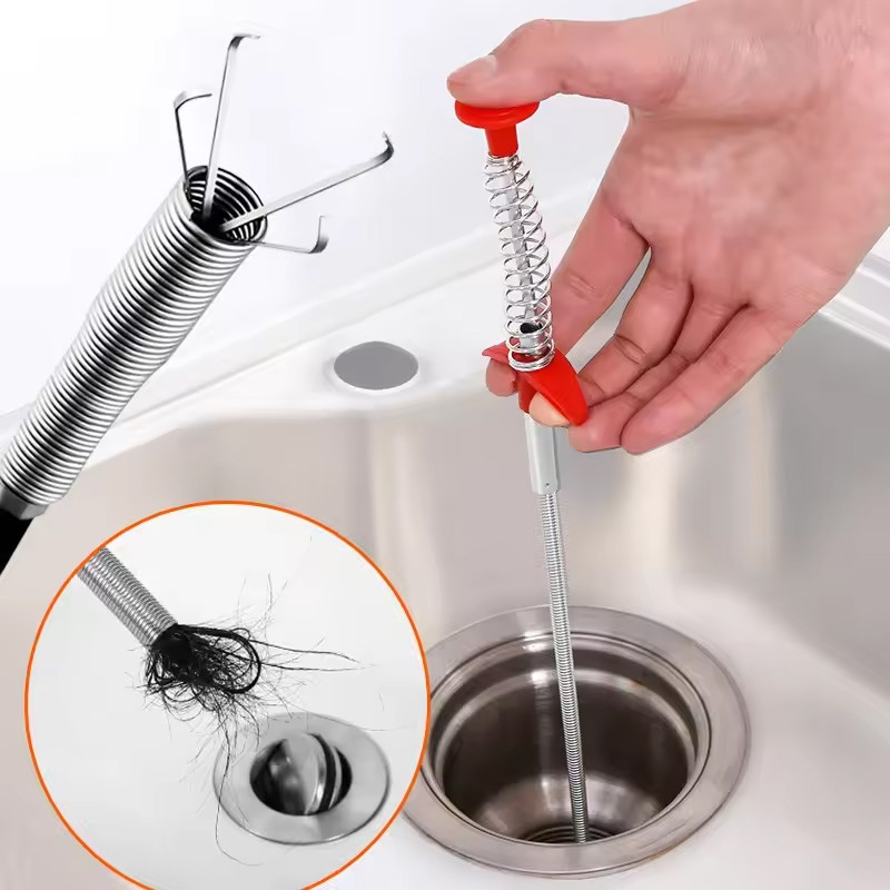 Multifunctional Pipe Dredging Tool Bendable Drain Auger Sewer Hair ...