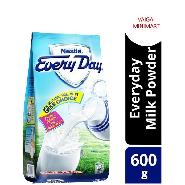 Nestle Everyday Instant Filled Milk Powder 600g | Shopee Singapore