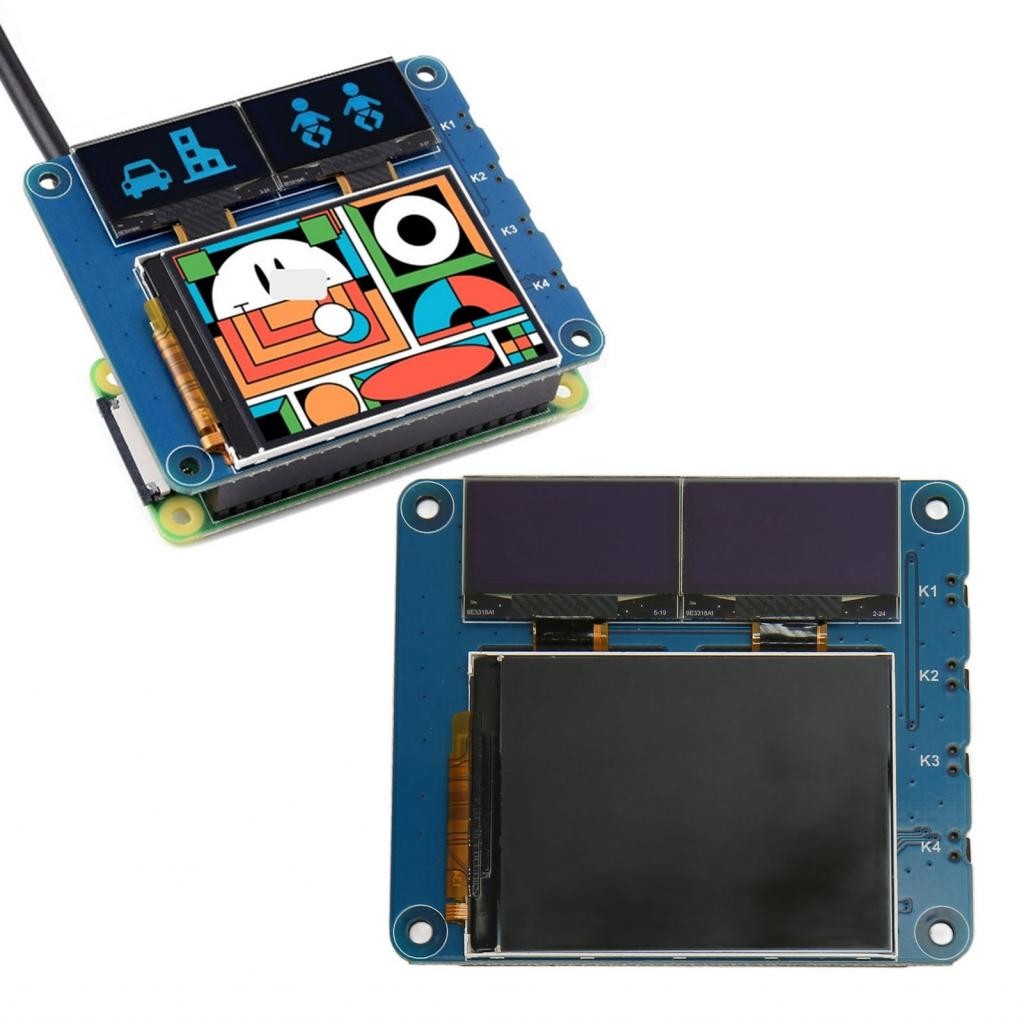 supergoodsales TRISAR Organic Light Emitting Diod Screen LCD Display 3 ...