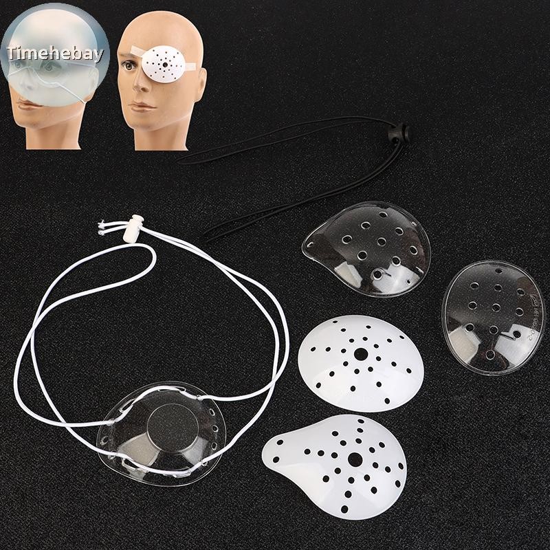TimeHebay Transparent Clear Plastic Eye Care Eye Shield With Holes ...