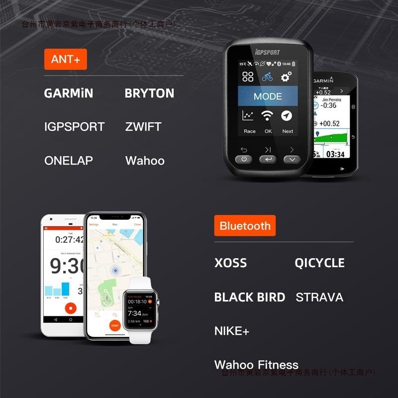 Sensor with speed ant Cadence Monitor Garmin magene Cycling Compatible ...
