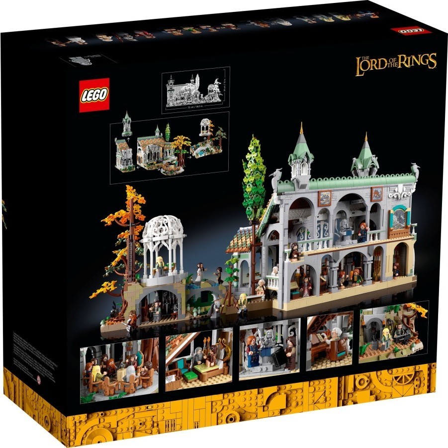 Lego Icons 10316 The Lord of the Rings: Rivendell | Shopee Singapore