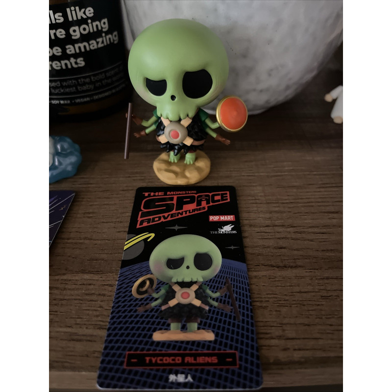 POP MART Labubu The Monsters Space Adventures Tycoco Aliens NEW Opened ...