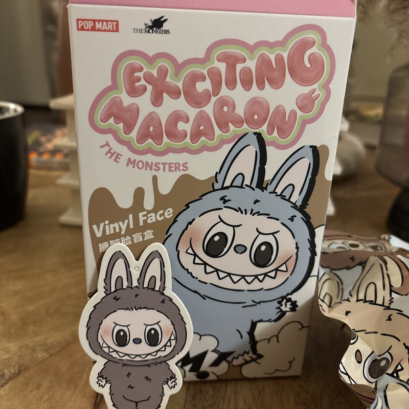 Labubu Macaron Confirmed Sesame Bean | Shopee Singapore