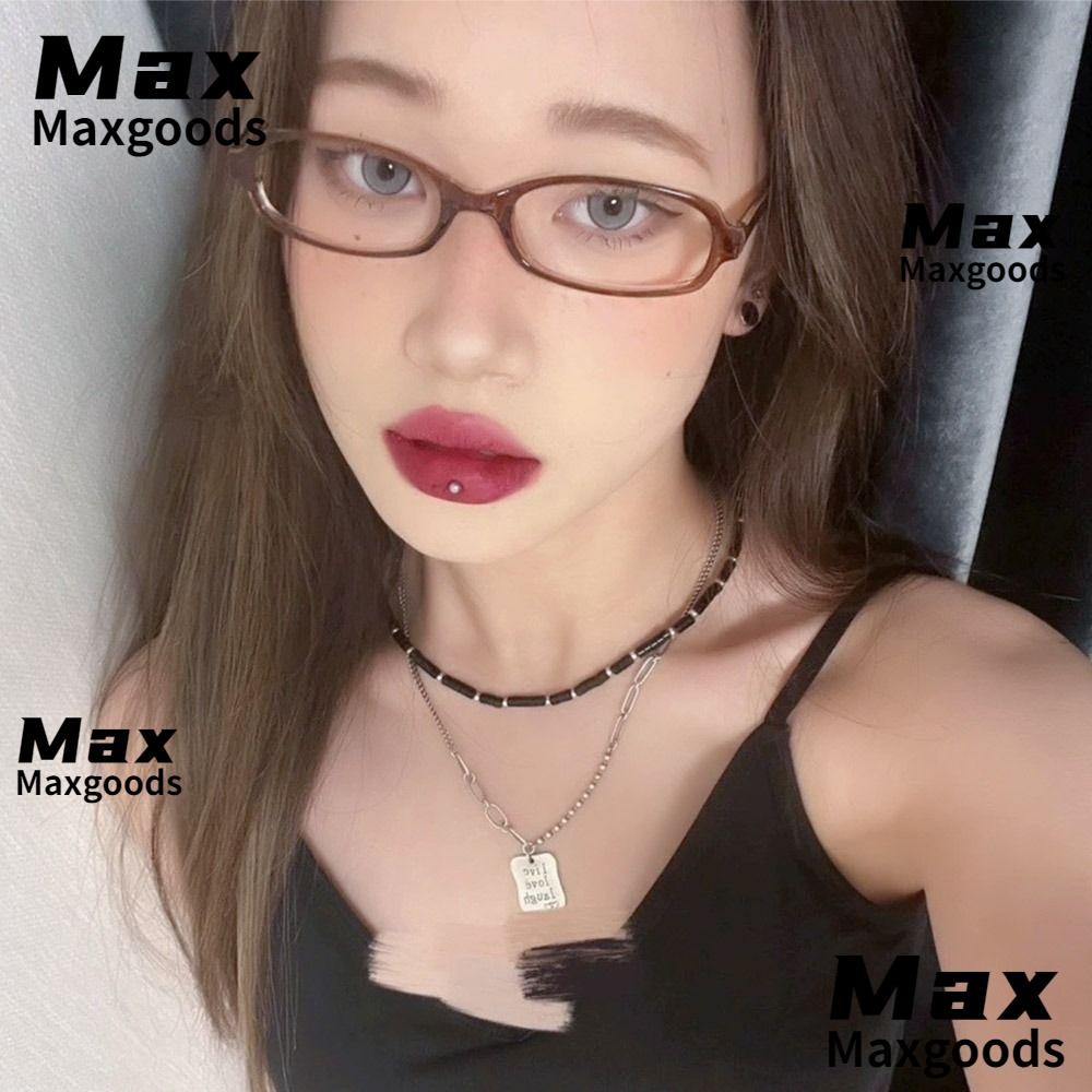 MAXG Square Eyeglasses, Ultralight Anti Radiation Y2K Glasses, Vintage ...