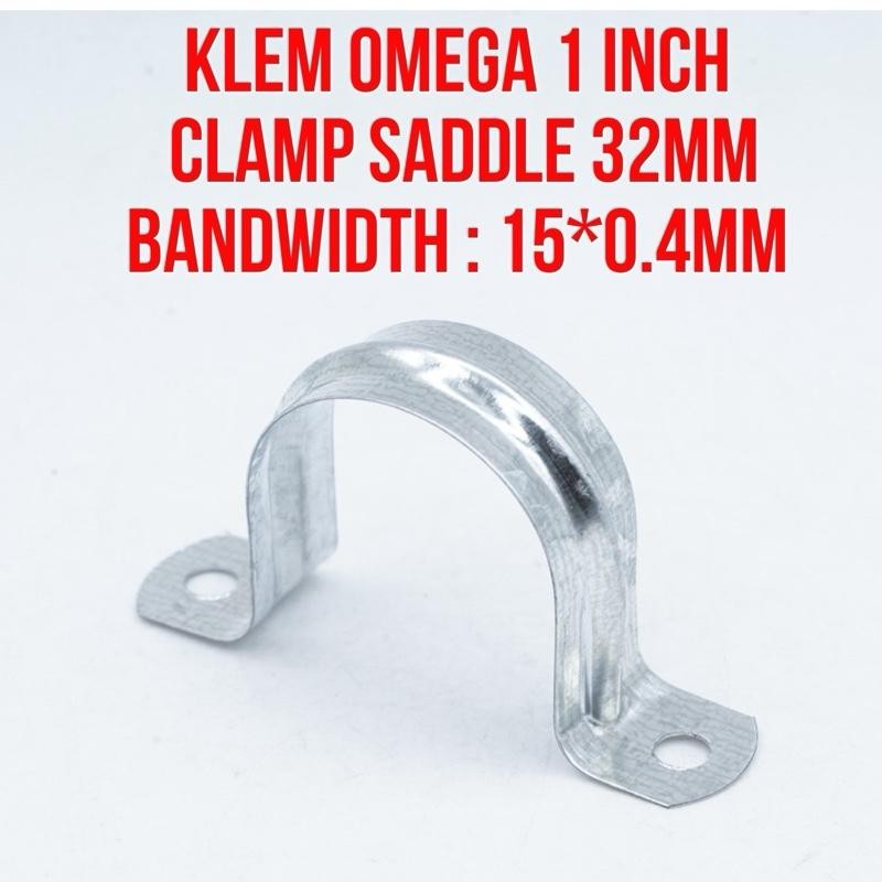 EROM 1 inch 1 Piece Omega Clamp Pralon Pipe Clamp Paralon Wall Cable ...