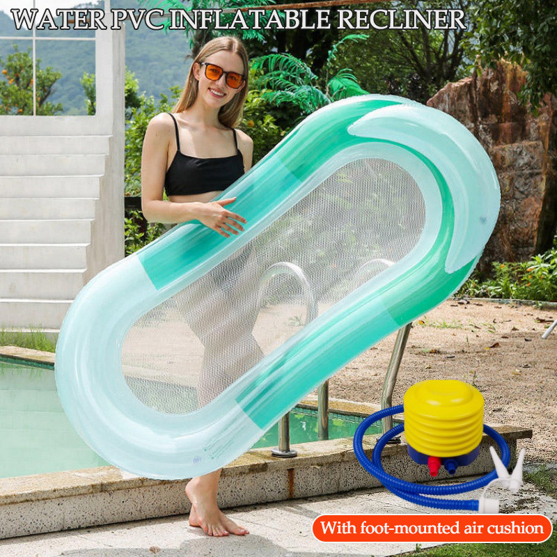 Adult Swimming Pool Floating Raft Inflatable Floating Raft | Shopee ...