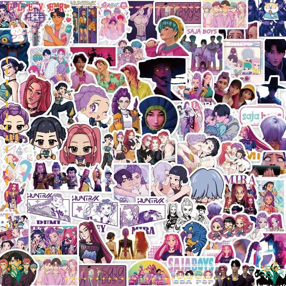 CLEVERHD Saja Boys Stickers, DIY Derpy|Kpop Demon Hunters Stickers ...