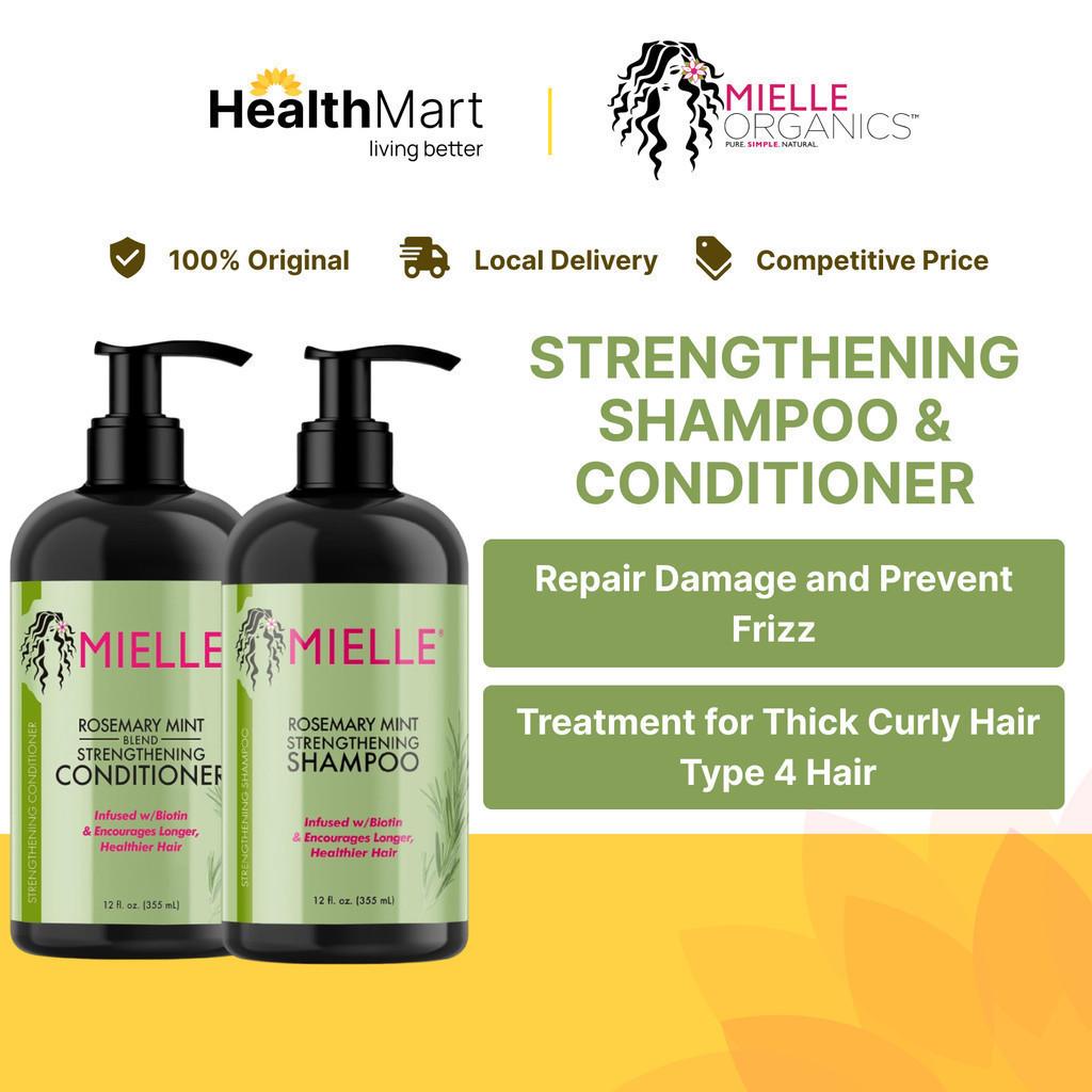 [SG] Mielle Organics Rosemary Mint Strengthening Shampoo and ...