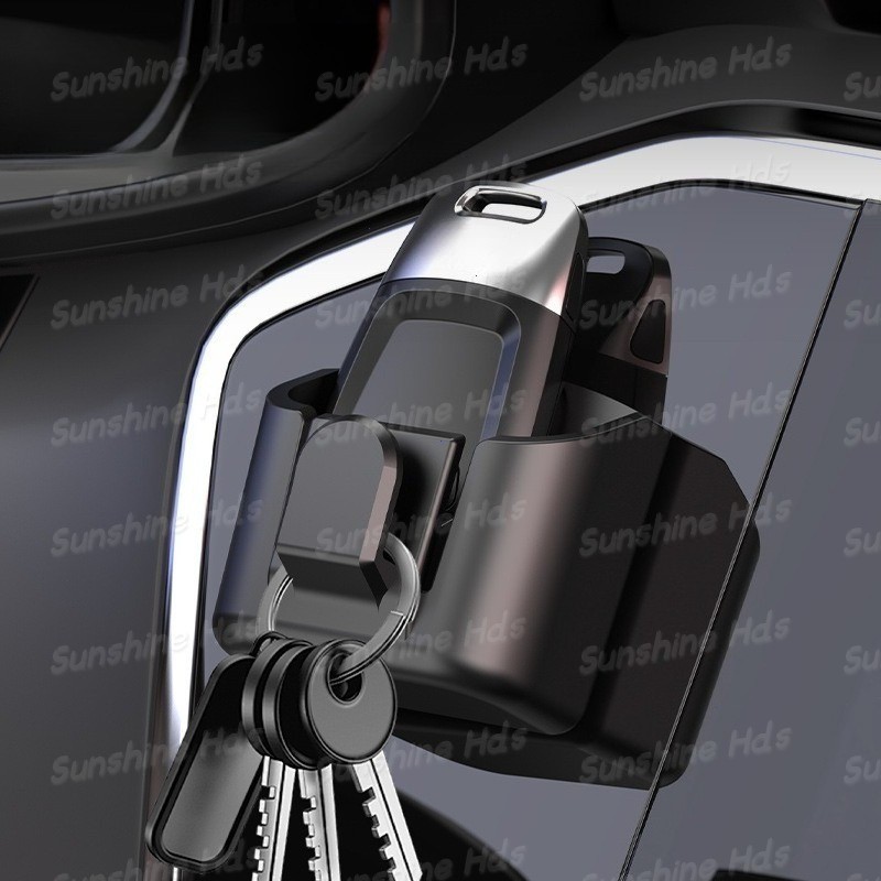 Key Holder Clip Multi-functional Car Center Console Organizer for Keys ...