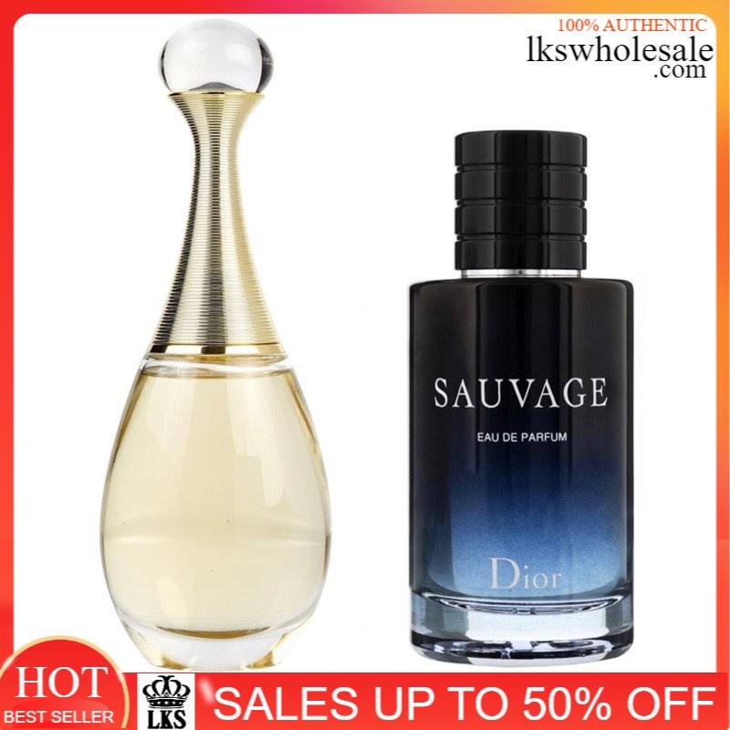 New Couple Combo Jadore EDP & Sauvage EDP 100ML Perfume Gift Set ...