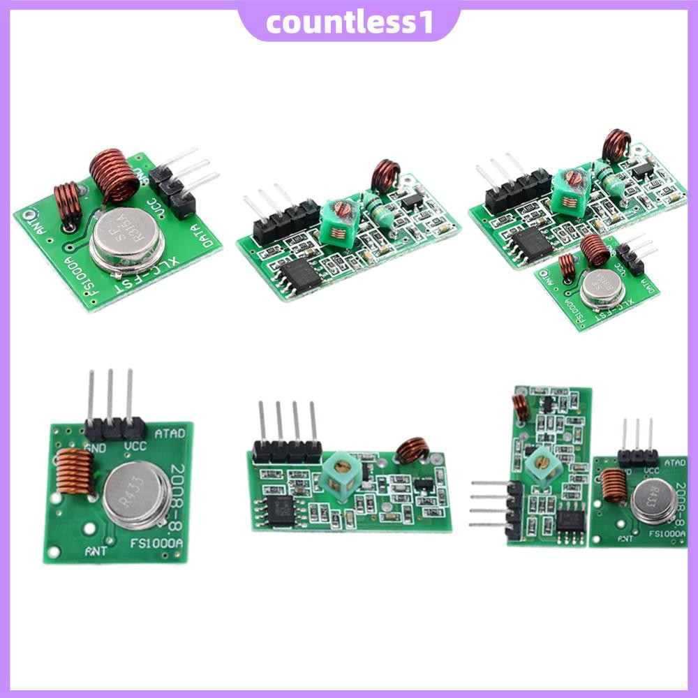 315/433 Mhz RF Transmitter Receiver Module 3.5-12V/DC5V Wireless RF ...