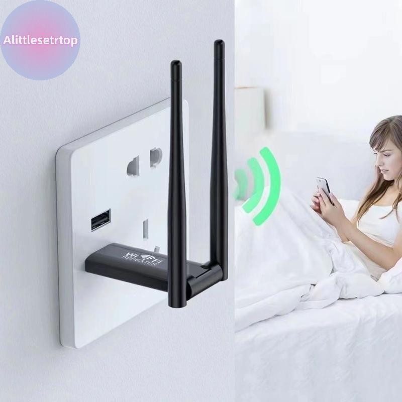 Alittlesetrtop 4200Mbps 2.4G USB Wireless WiFi Repeater Extender Router ...