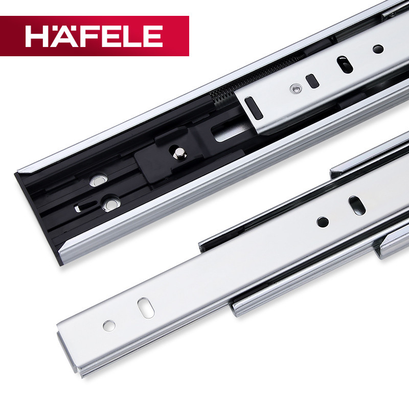 German HAFELE HAFELE Drawer Track Automatic Damping Drawer Slide Rail ...