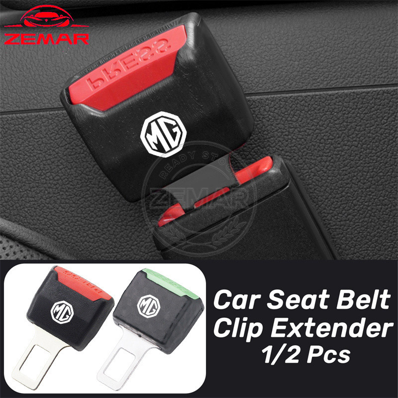 1/2Pcs MG Car Seat Belt Extender Buckle Car Seatbelt Safety Buckle ...