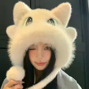 Universal Studios Cute Toothless Plush Hat Female 2025 Winter Couple ...