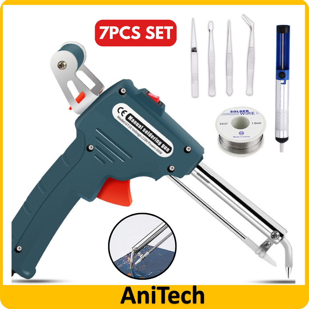 Auto Welding Automatic Feed Soldering Iron gun 220V 60W Electric ...