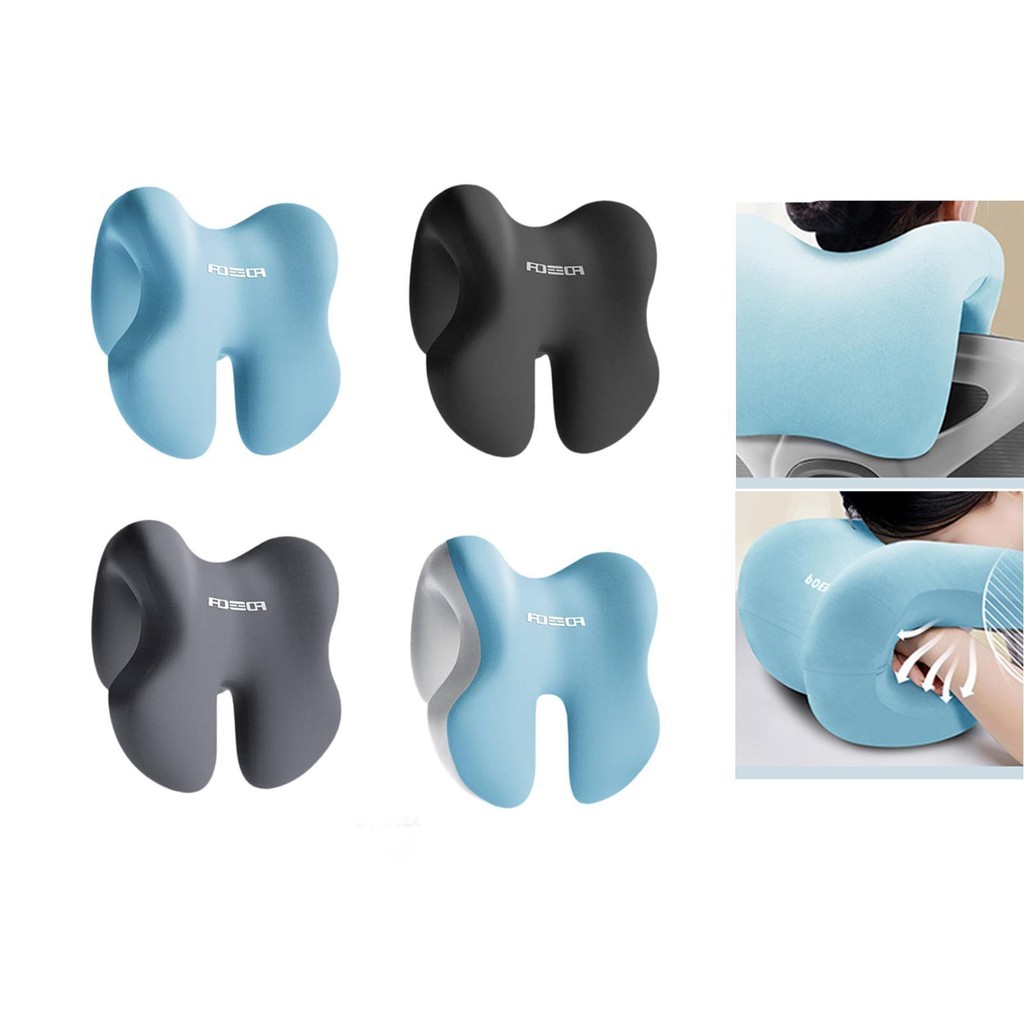 Office Chair Neck Rest Cushion with Removable Cover for Comfort During ...
