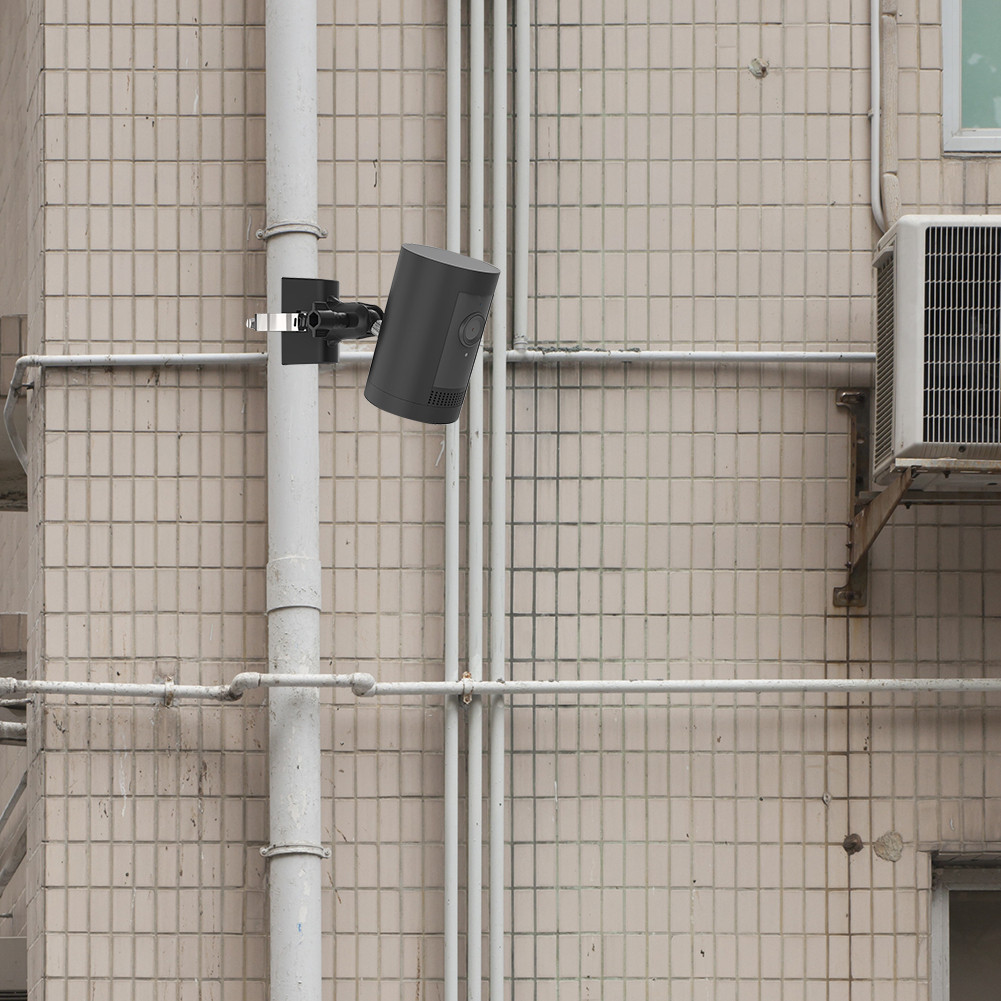 (rain) Camera Mount Pipe Mounting Bracket 360° Rotation Camera Mount ...