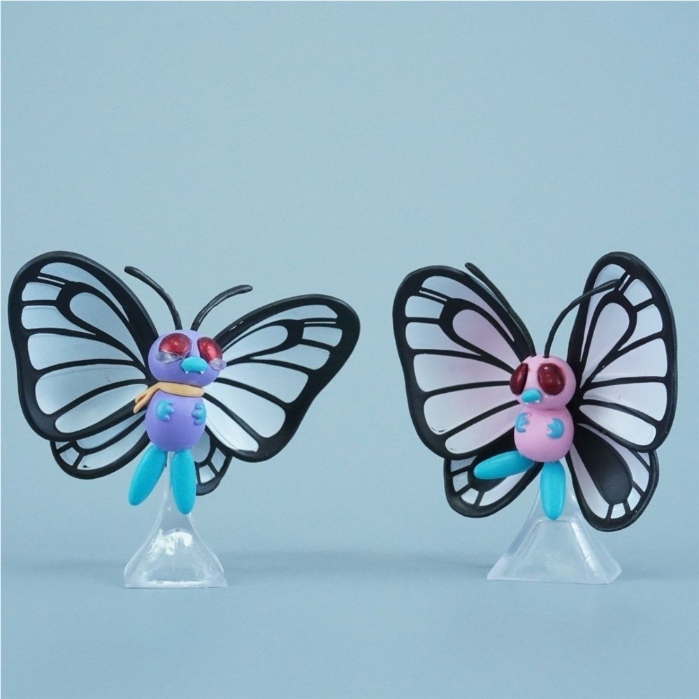 POKEMON BUTTERFREE Gigantamax Form Figure Collectible Statue Desktop ...
