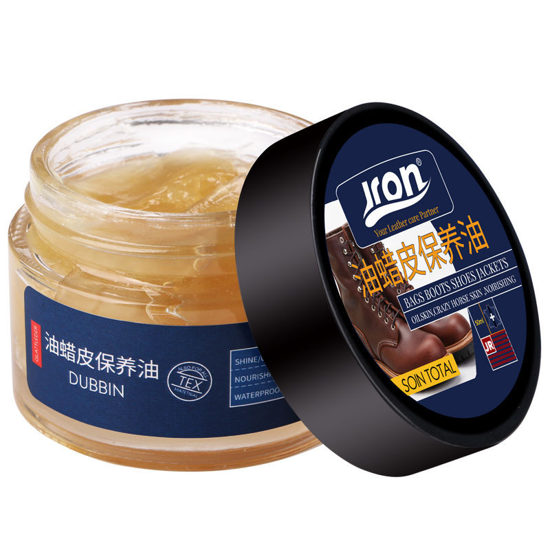Jron Oil Wax Leather Care Oil Crazy Horse Leather Care Oil dubbin Oil ...