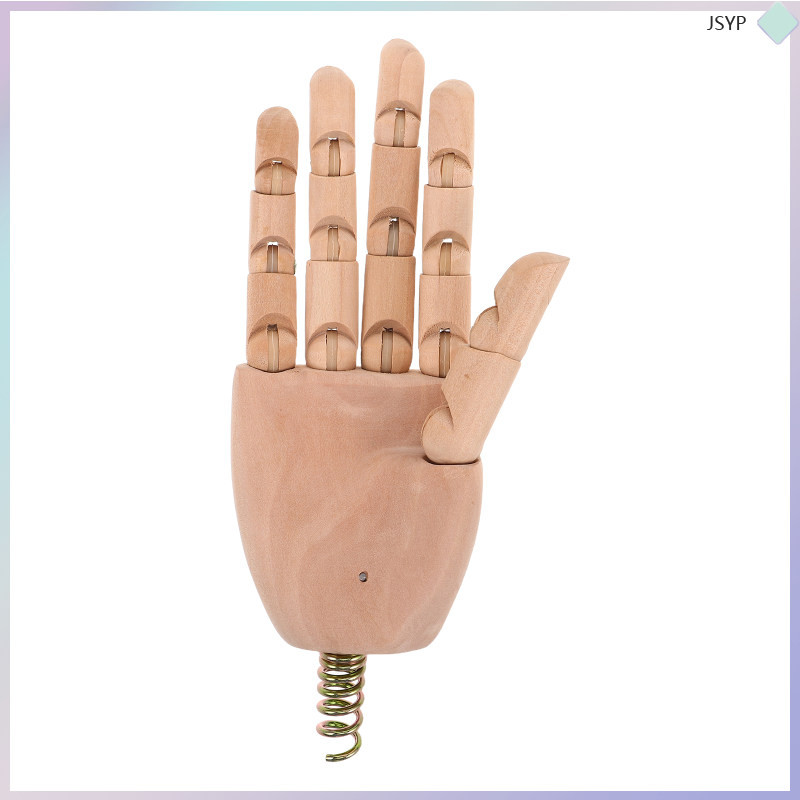 Wooden Hand Model: Drawing Mannequin Hand - DIY Articulated Model for ...