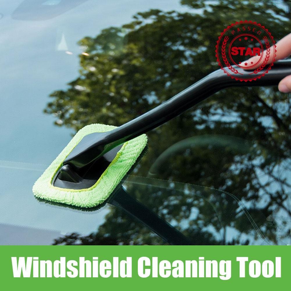 Car Windscreen Stick Cleaner Mop Wipe Rotatable Wiper Tool Window Kit ...