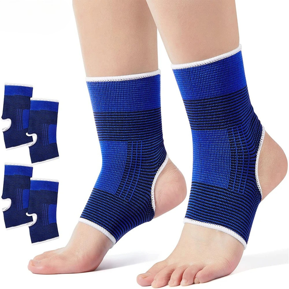 1 Pair Super Soft Ankle Support Protection Gym Running Protection Foot ...