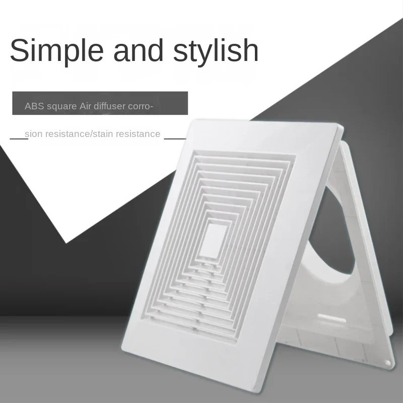 1PCS ABS Square Diffuser Air Conditioner Air Outlet Ceiling Ceiling New ...