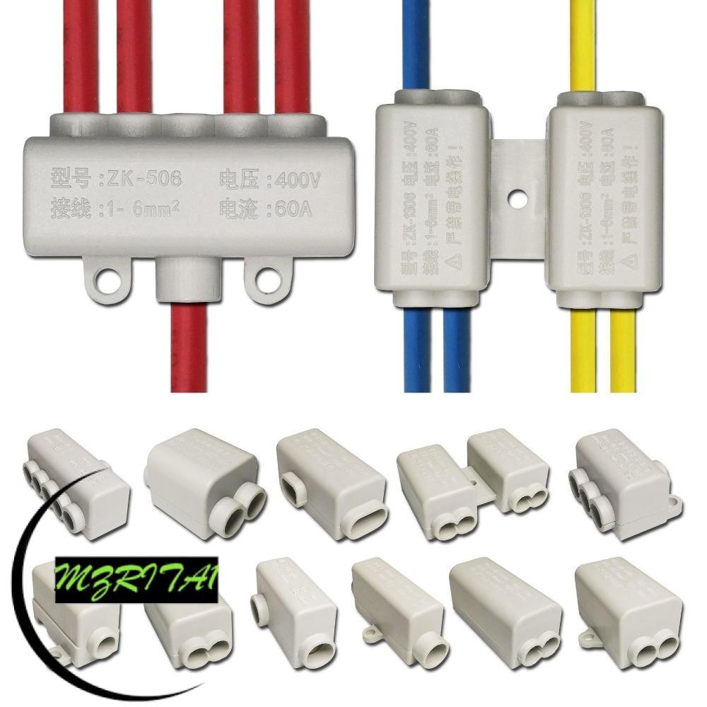 MARITA1 T-type Wiring Terminal Universal Splitter Wire Connector ...