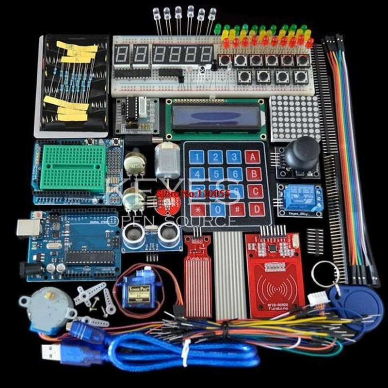 Starter Kit for Arduino Uno R3 - Uno R3 Breadboard and holder Step ...