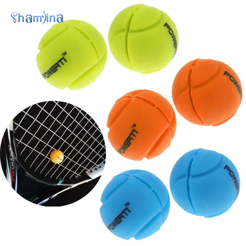[Shamjina] Tennis Vibration Dampeners, Silicone Ball Tennis Racket ...