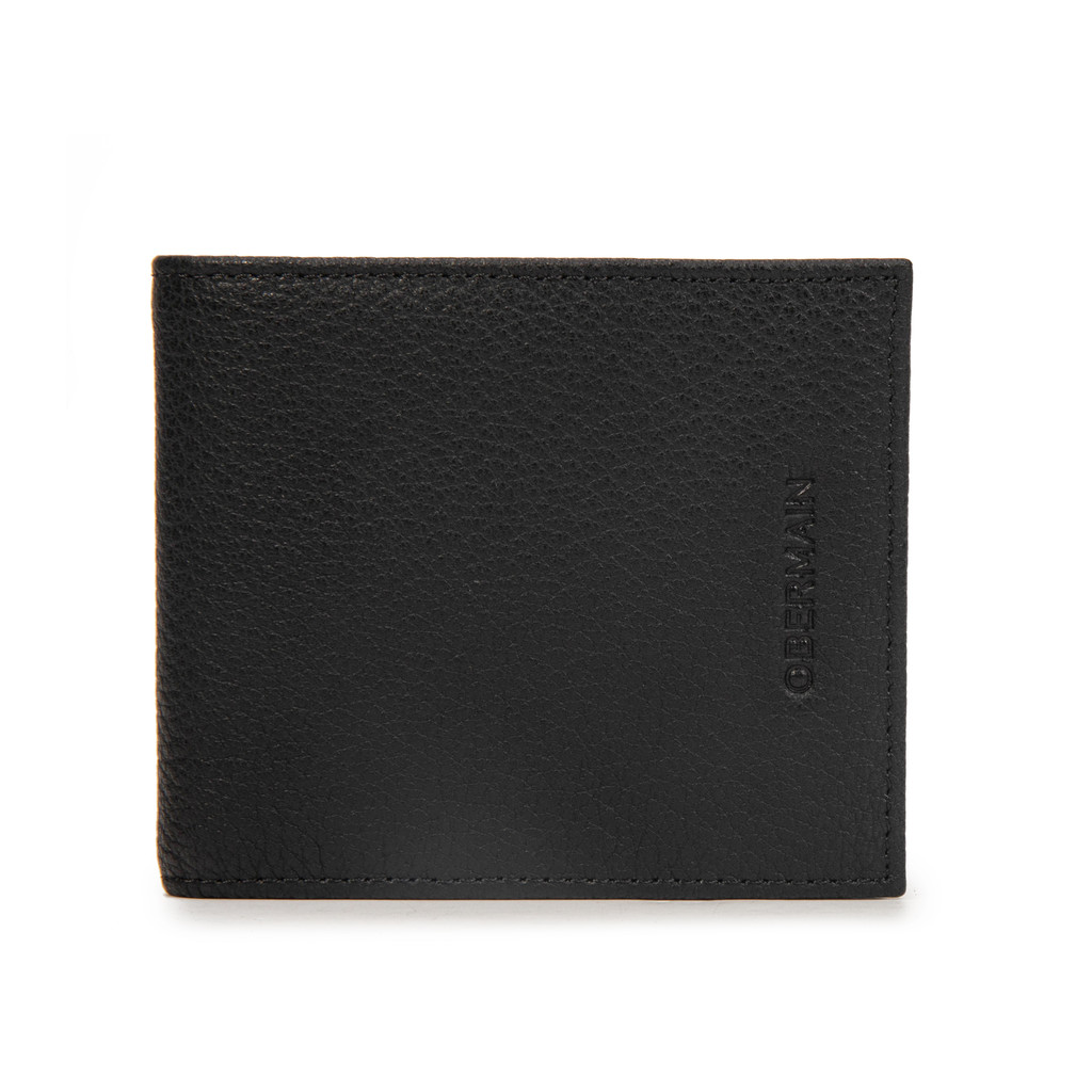 OBERMAIN RFID Short Wallet / Leather / Black / OBW324G1 (250624B3 ...