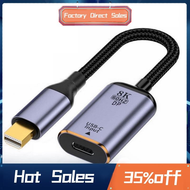 USB-C to Mini Displayport Adapter Converter USB-C Type C Female Source ...