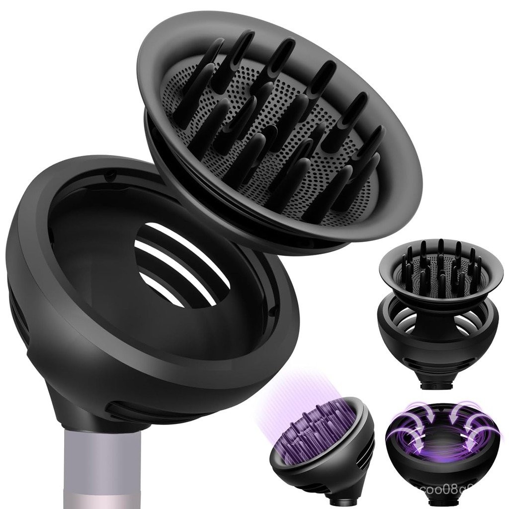 Diffuser Attachment for Dyson Airwrap, Wave Curl Diffuser With Dome ...