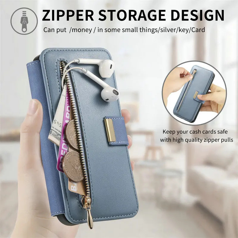 Luxury Case for Nothing Phone 3A CMF 2 Pro 2IN1 Detachable Leather RFID ...