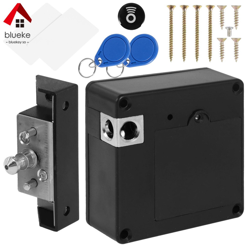 Hidden Electronic Cabinet Lock DIY RFID Drawer Lock Cupboard Drawer ...