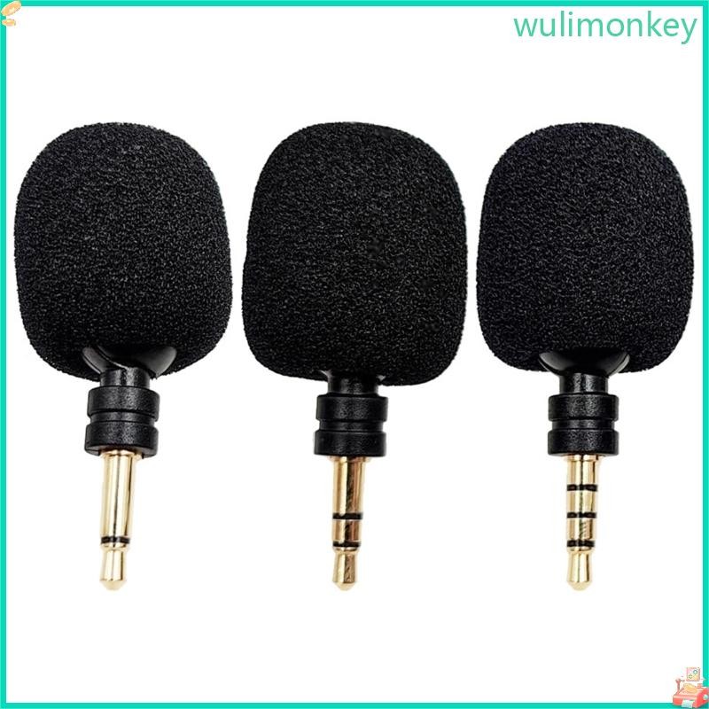 WU Mini Bendable 3 5mm Jack Microphone Portable Small Mic for Sound ...