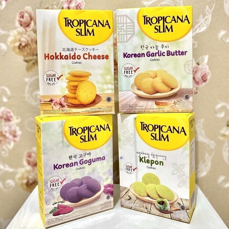 R89 - Tropicana Slim Cookies Sugar Free Halal Diet Biscuits - ABM ...