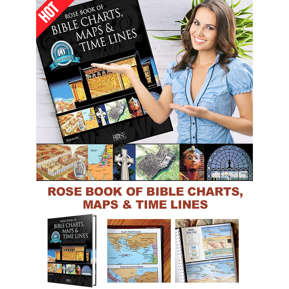 [Location Guide] Bible Charts, Maps, And Timeline Books | Marking Key ...