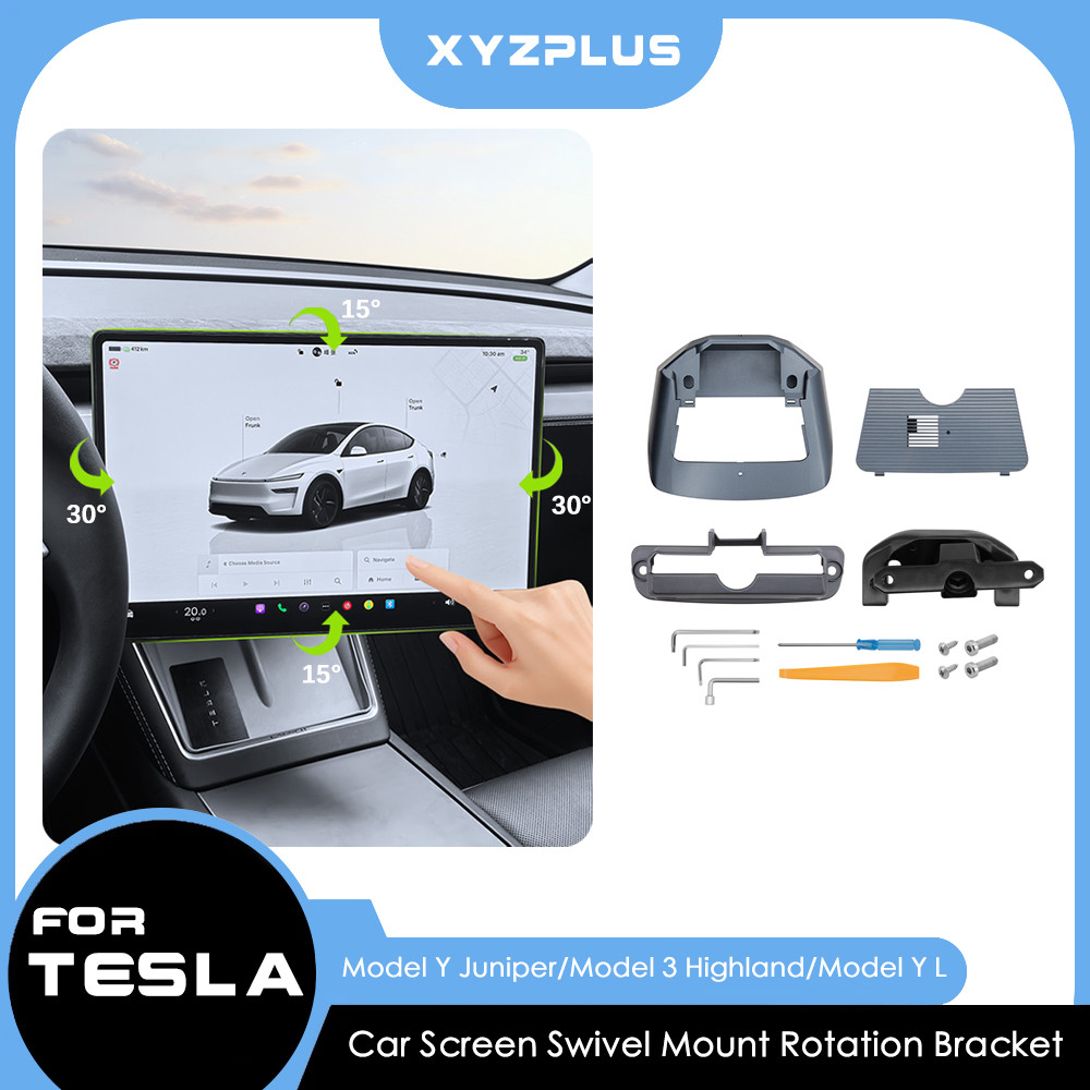L Swivel Mount For Tesla Model 3 Highland Model Y Juniper Tilt Screen ...