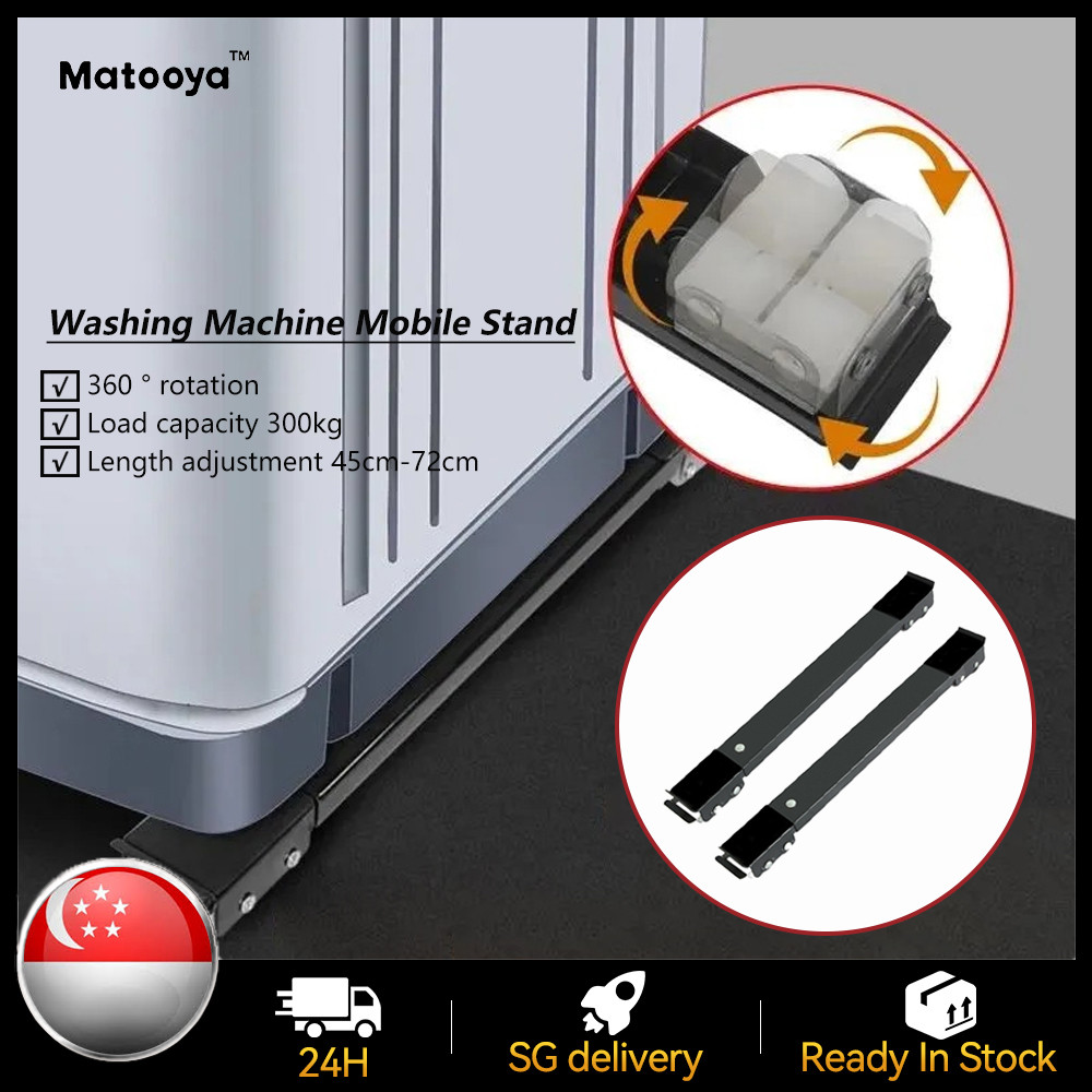 Movable Washing Machine Base Rack Stand Universal 28 Wheels 360 ...