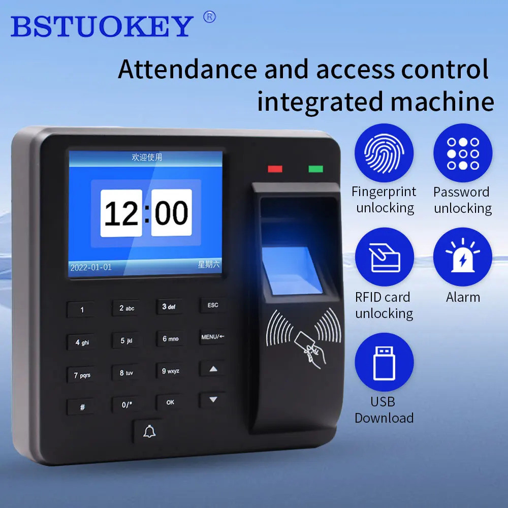 [NEW] Biometric Attendance System Usb Fingerprint Reader Time Clock ...