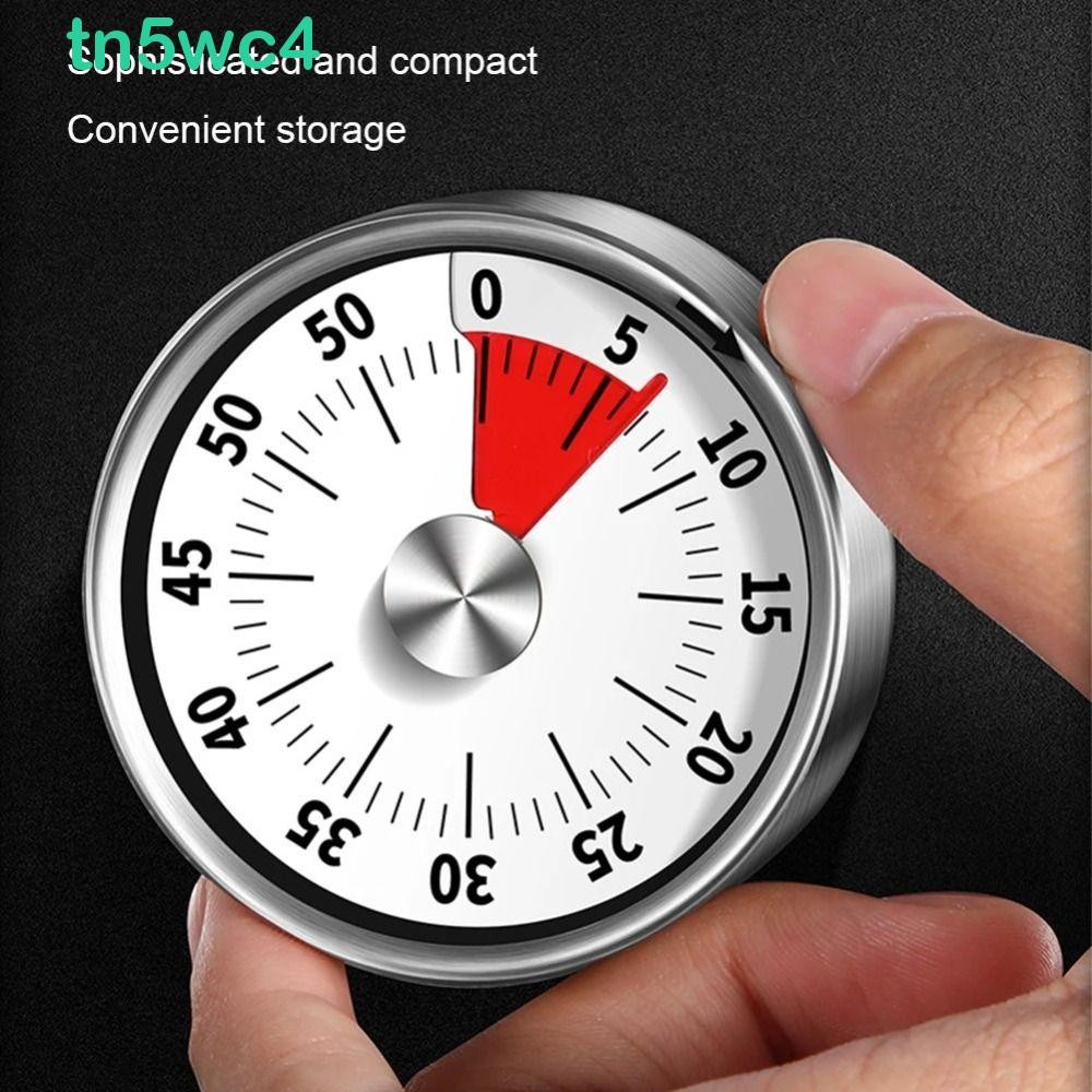 TN5WC4 Mechanical Timer, Stainless Steel Sounding Visual Countdown ...